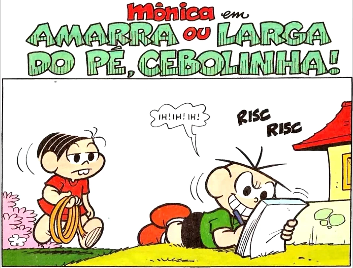 Amarra ou Larga do Pé, Cebolinha! | Turma da Mônica Wiki | Fandom