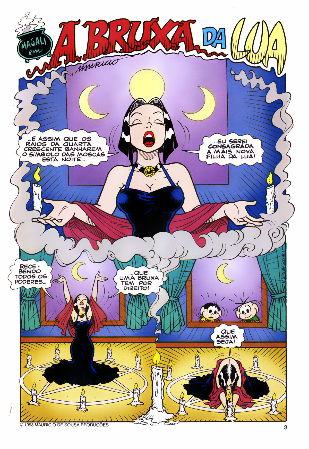 A Bruxa da Lua | Turma da Mônica Wiki | Fandom