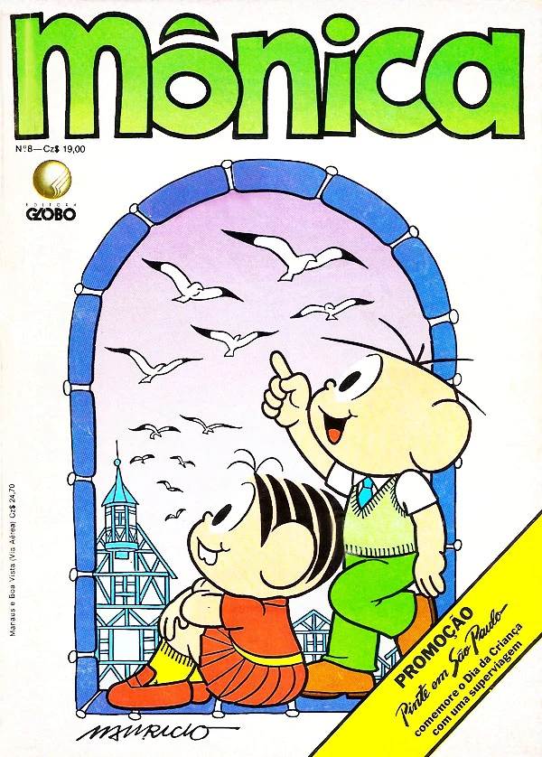 Mônica Nº 8 (Editora Globo) | Turma da Mônica Wiki | Fandom