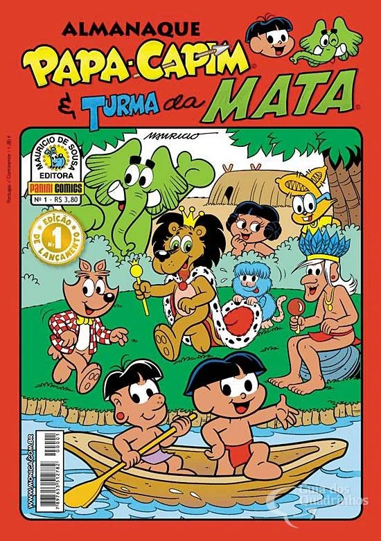 Almanaque Papa-Capim & Turma da Mata | Turma da Mônica Wiki | Fandom