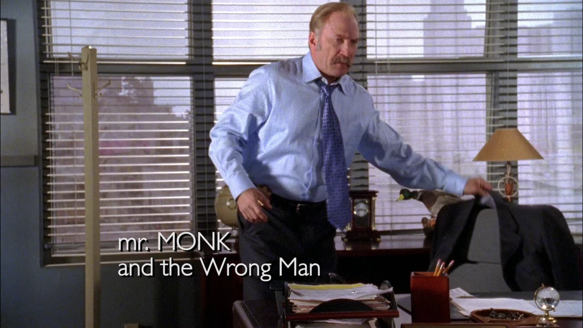 El Sr. Monk y el hombre equivocado | Wiki MONK | Fandom