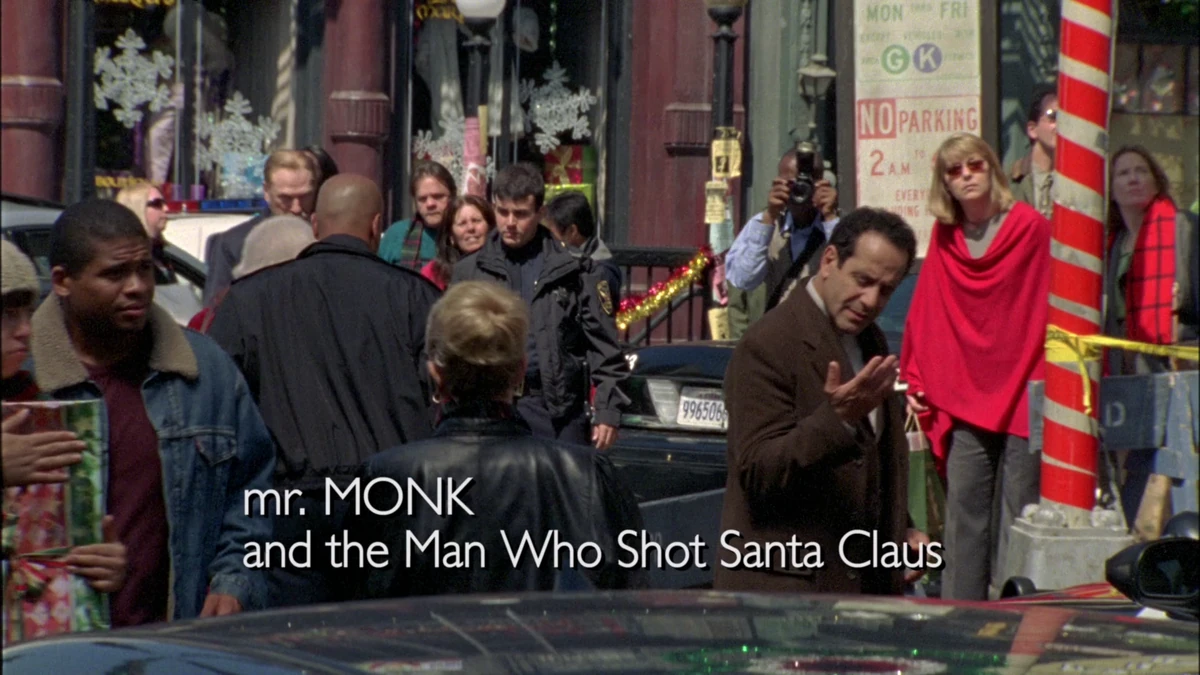 El Sr. Monk y el hombre que disparó a Papá Noel | Wiki MONK | Fandom