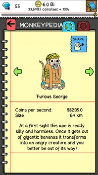 Furious George | Monkey Evolution Wiki | Fandom