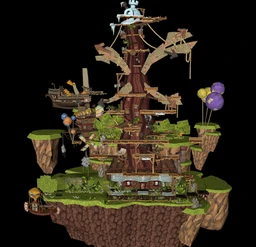 Clock Tower Square | Monkey Quest Rewritten Wiki | Fandom