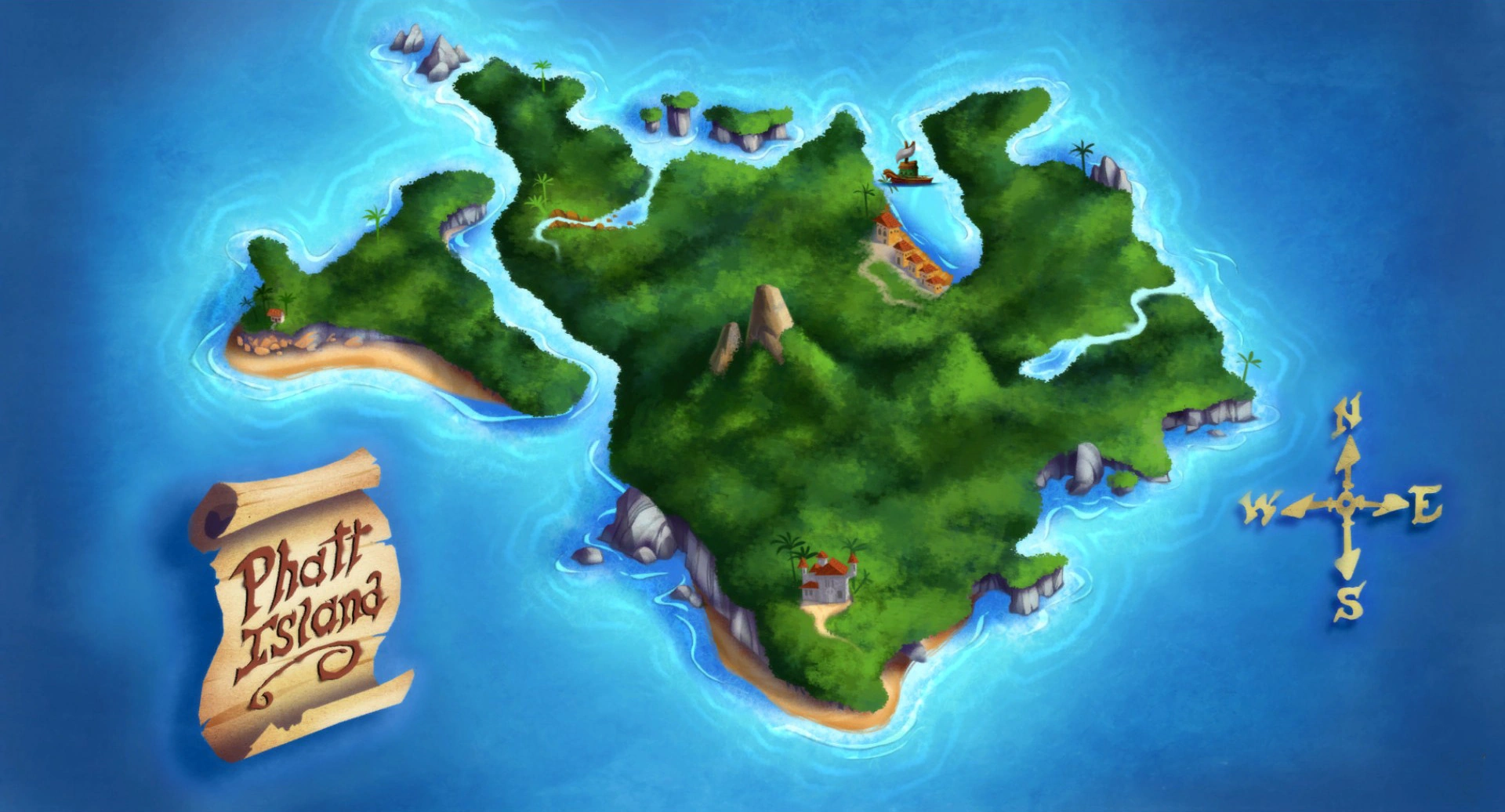 Phatt Island | Monkey Island Wiki | Fandom