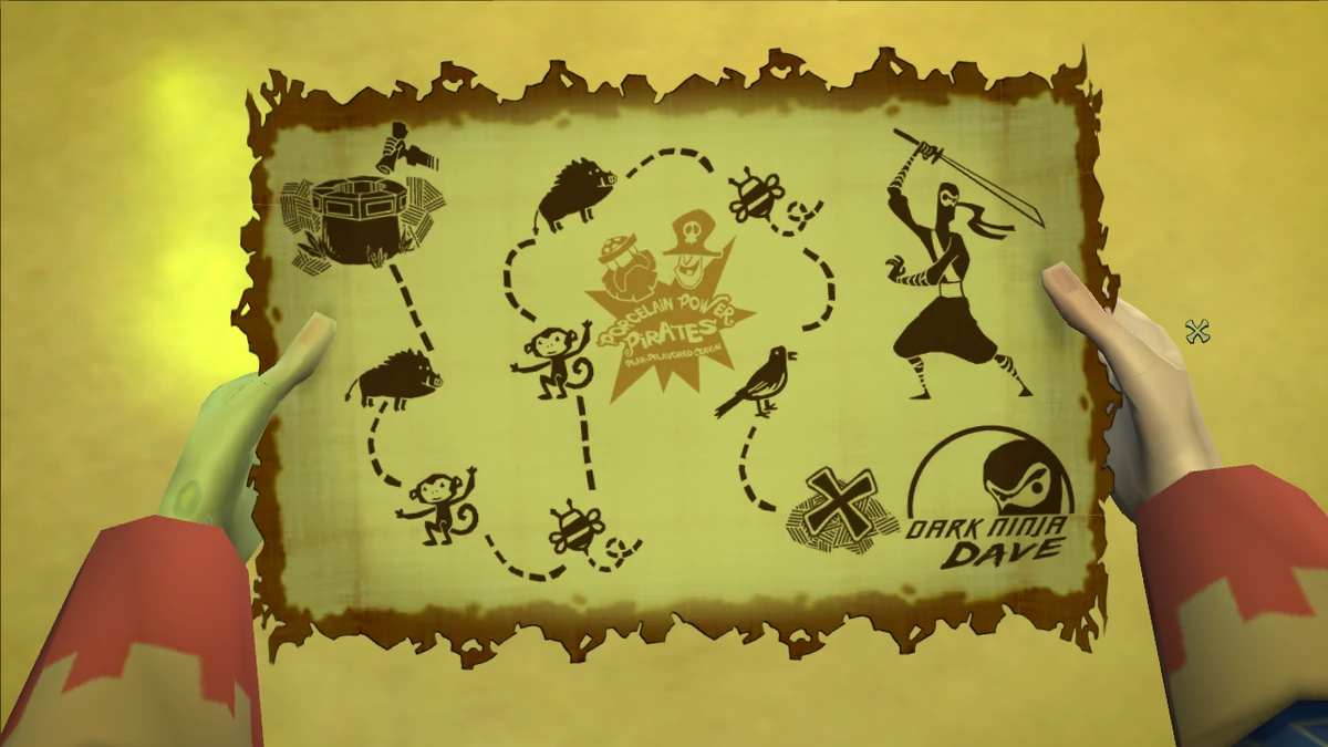 D'Oro's Map | Monkey Island Wiki | Fandom