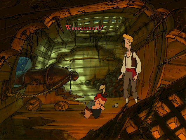 Wally Crying | Wiki Monkey Island | Fandom