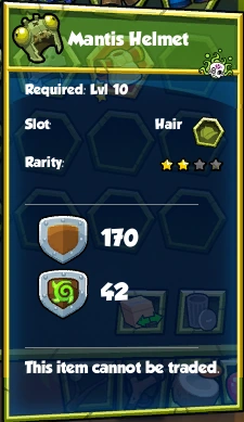 Mantis Helmet | Monkey Quest Wiki | Fandom