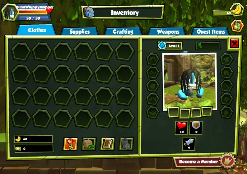 Inventory | Monkey Quest Wiki | Fandom