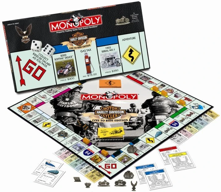 Harley Davidson Live to Ride Edition | Monopoly Wiki | Fandom