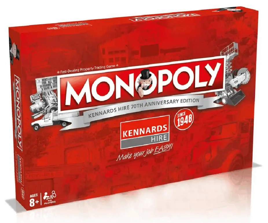 Kennards Hire 70th Anniversary Edition | Monopoly Wiki | Fandom