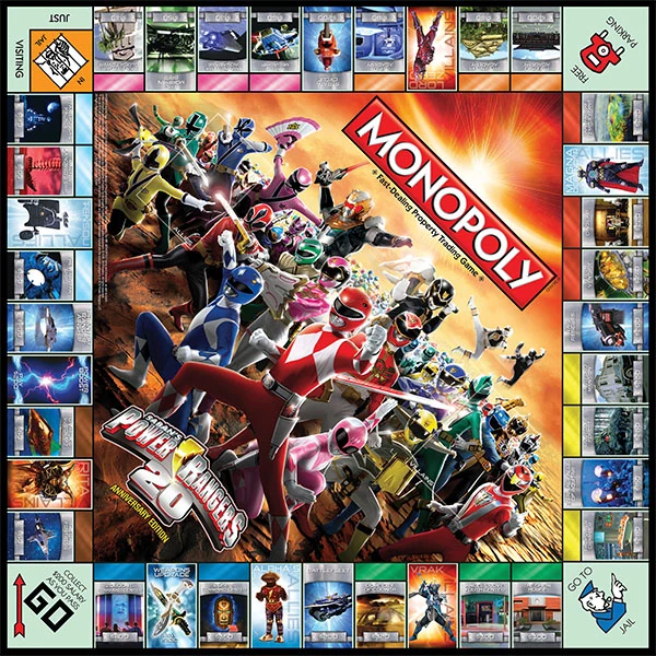 Power Rangers 20th Anniversary Edition | Monopoly Wiki | Fandom