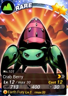 Crab Berry | Monpla Smash Wiki | Fandom