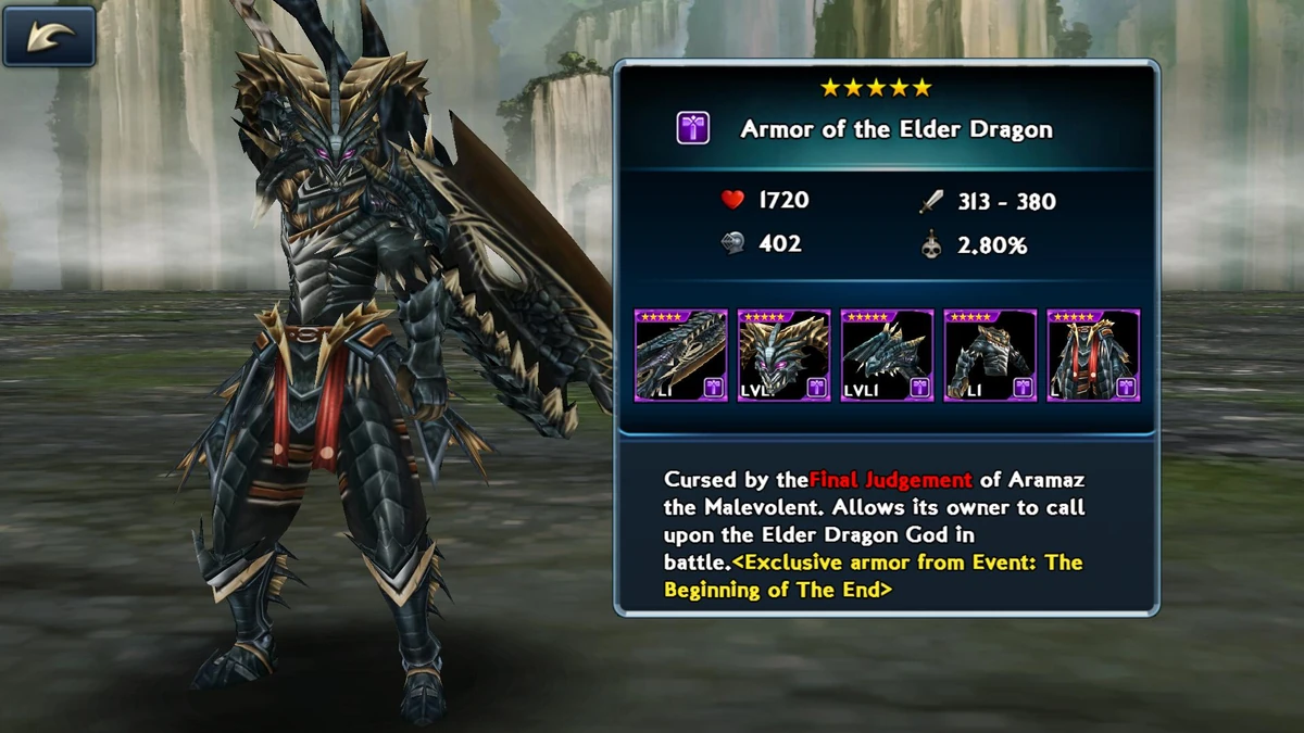 Aramez The Malevolent | Monster Blade Wiki | Fandom