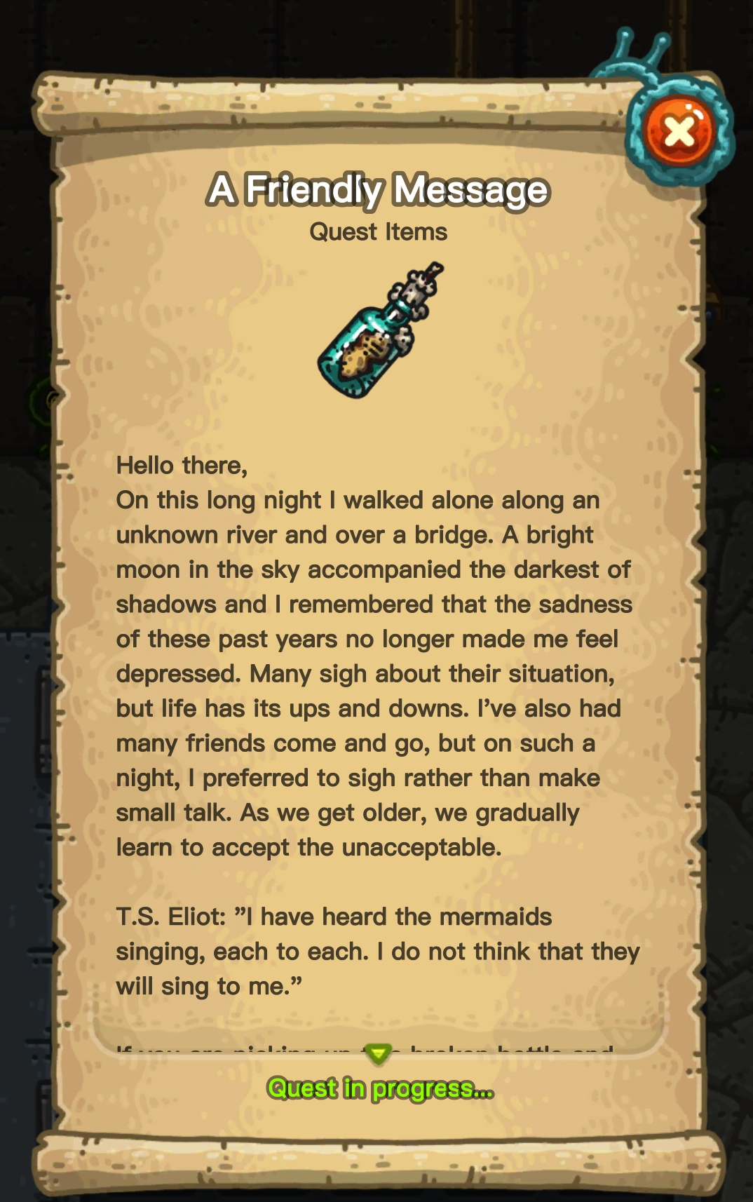 A Friendly Message | Monster Chef Wiki | Fandom