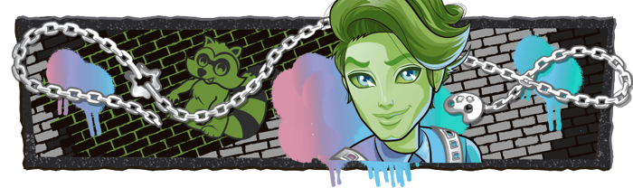 Porter "Paintergeist" Geiss | Monster High Wiki | Fandom