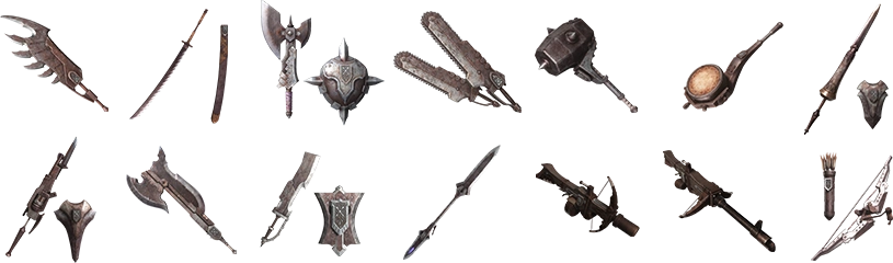 Hunter Weapons | Monster Hunter Horizon Wiki | Fandom