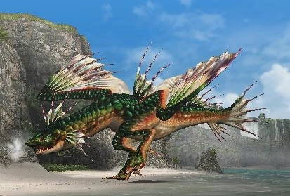 Plesioth Verde/MA | Wikia Monster Hunter Fanon | Fandom