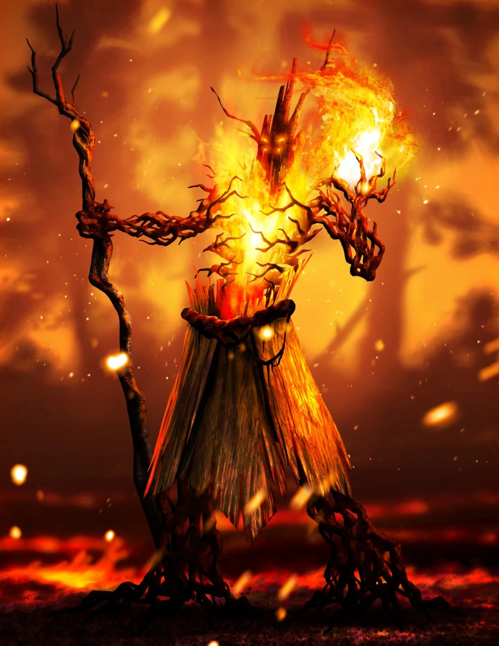 User blog:AkaManahThePrince/Custom Monster: Nadiel the Pyrelord ...