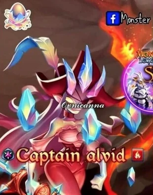 Captain Alvid | Monster Legends Competitive Wiki | Fandom