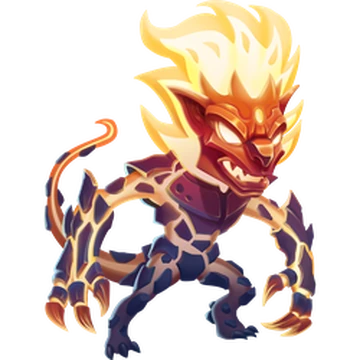 how to draw fire king from monster legends