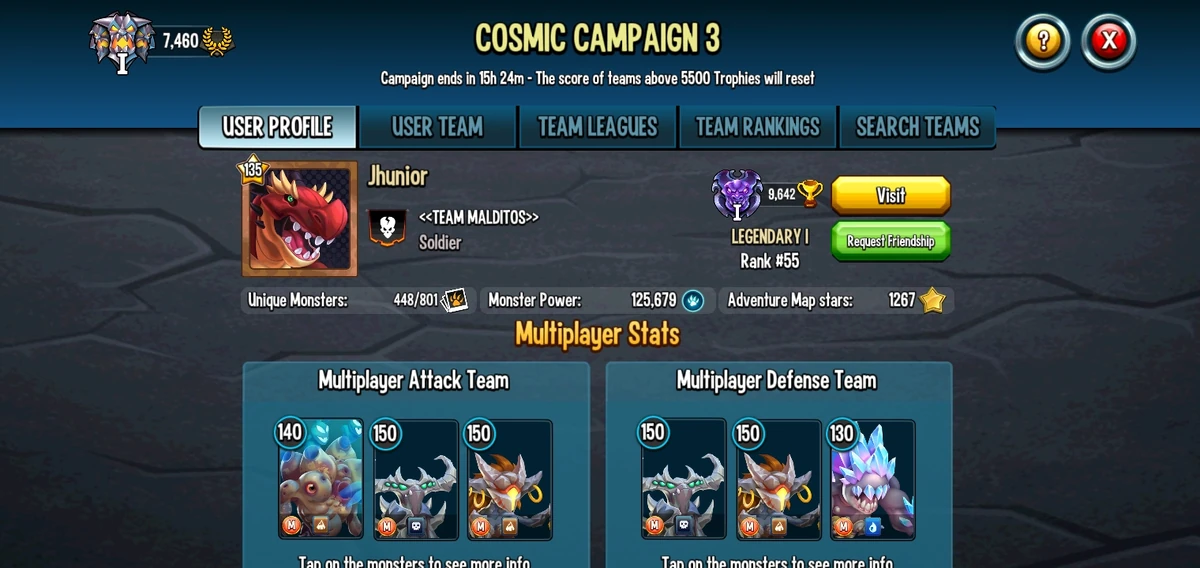 User blog:Kyrem13/PvP Cosmic Tournament 14 Usage Data | Monster Legends ...