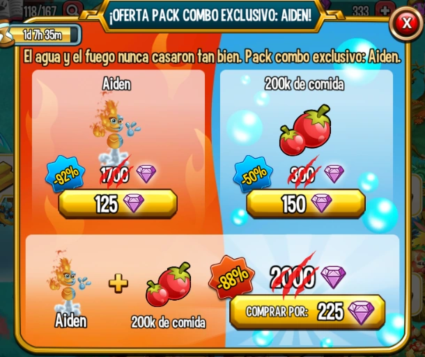 Pack especial: Aiden | Wiki Monster legends rumores | Fandom