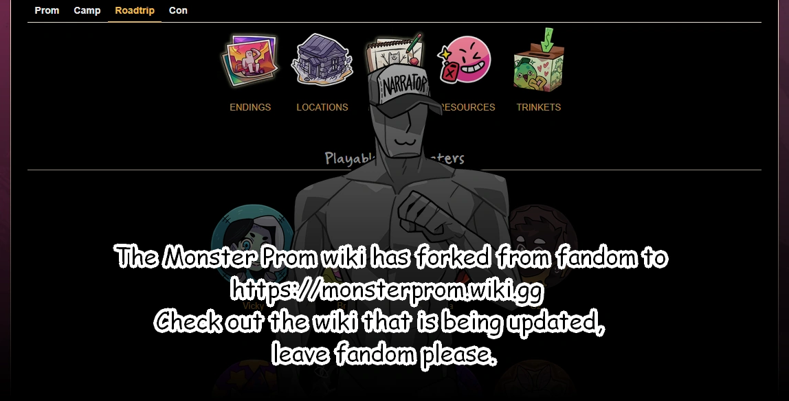 List of Characters | Monster Prom Wiki | Fandom