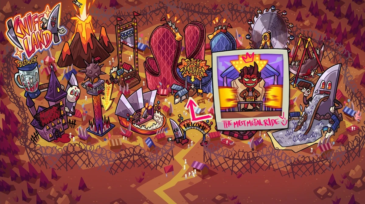 Knife Land - Damien | Monster Prom Wiki | Fandom