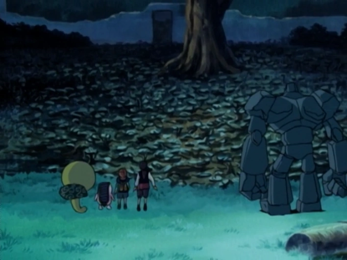 Episode 03: Guardian of the Disks | Monster Rancher Wiki | Fandom