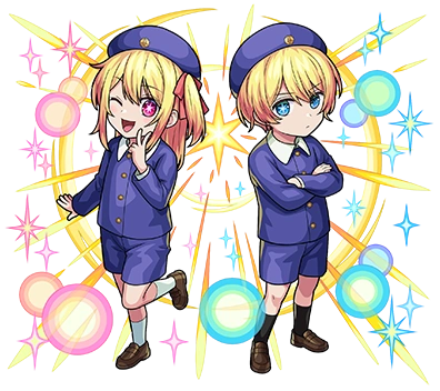 Young Aqua & Ruby | Monster Strike Wiki | Fandom