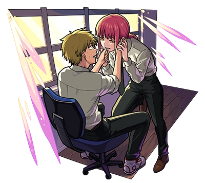 Denji & Makima | Monster Strike Wiki | Fandom