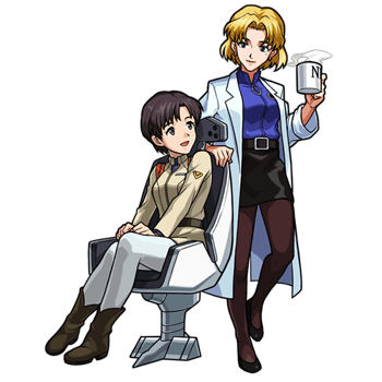 Ritsuko & Maya | Monster Strike Wiki | Fandom