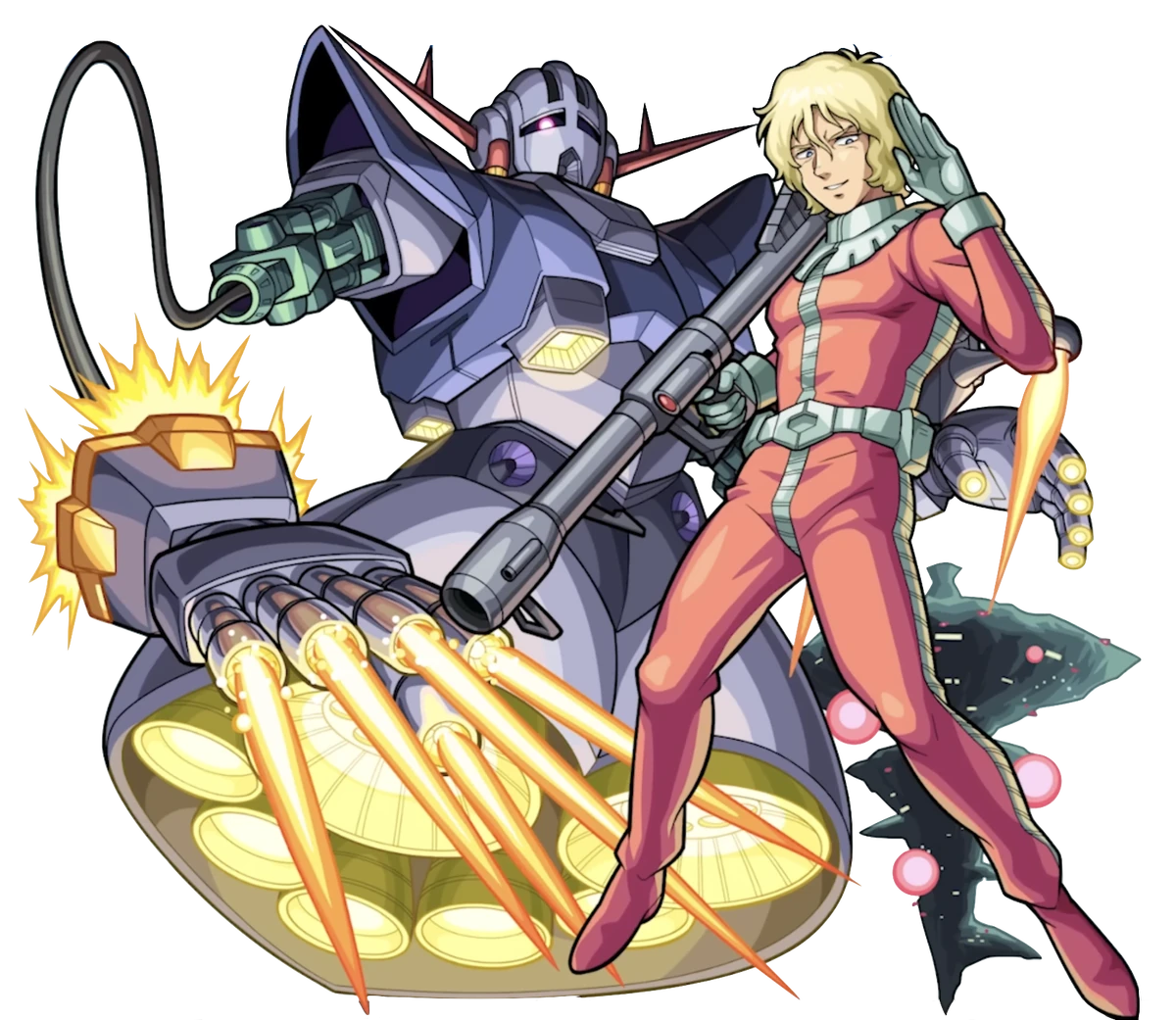 Char Aznable | Monster Strike Wiki | Fandom