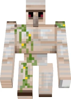 Minecraft Iron Golem Face