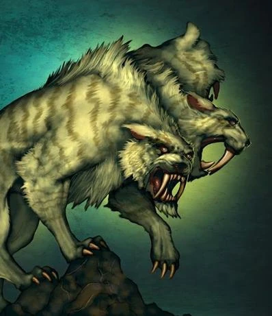 Sabertooth Cerberus | Monster Wiki | Fandom