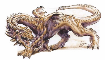 Brown Dragon | Monster Wiki | Fandom