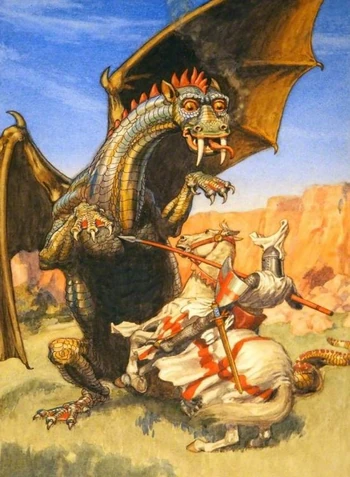 Dragon (Saint George and the Dragon) | Monster Wiki | Fandom
