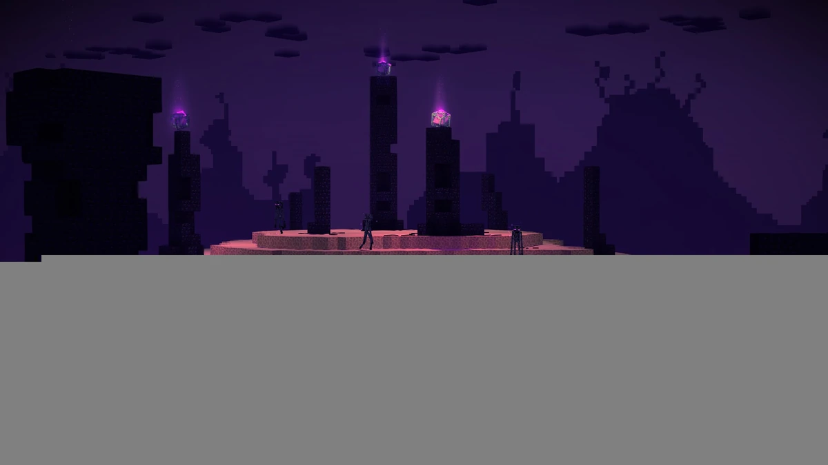 The End Background Minecraft