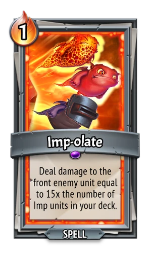 Imp-olate | Monster Train Wiki | Fandom