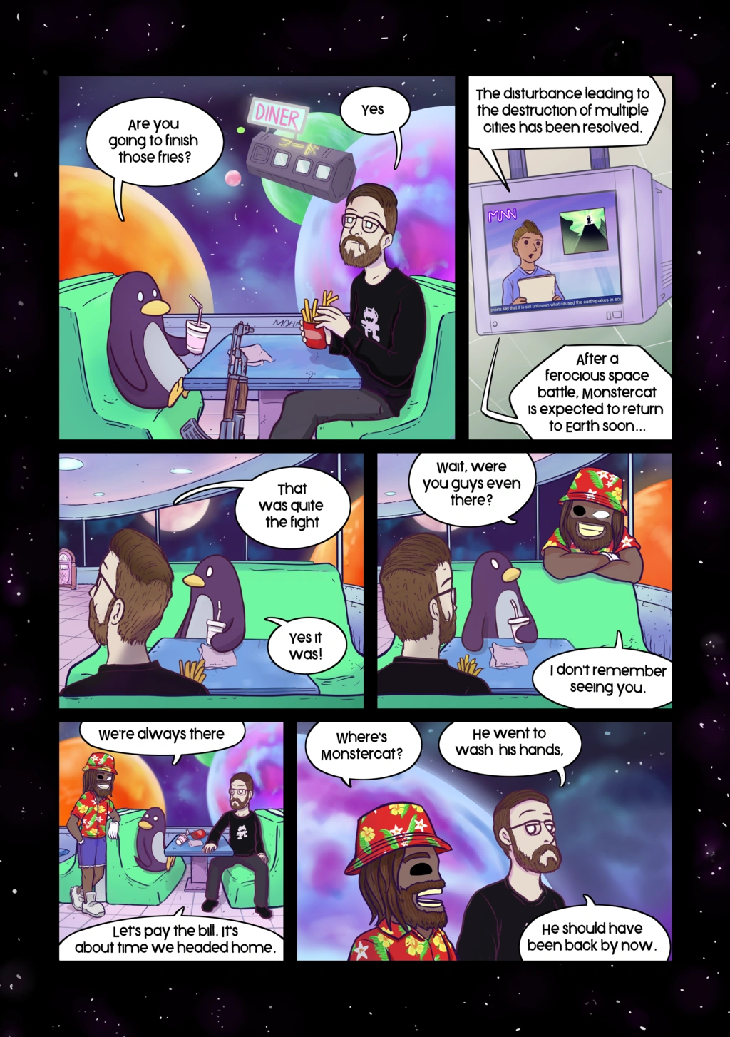 8 Year Anniversary Comic Book | Monstercat Wiki | Fandom