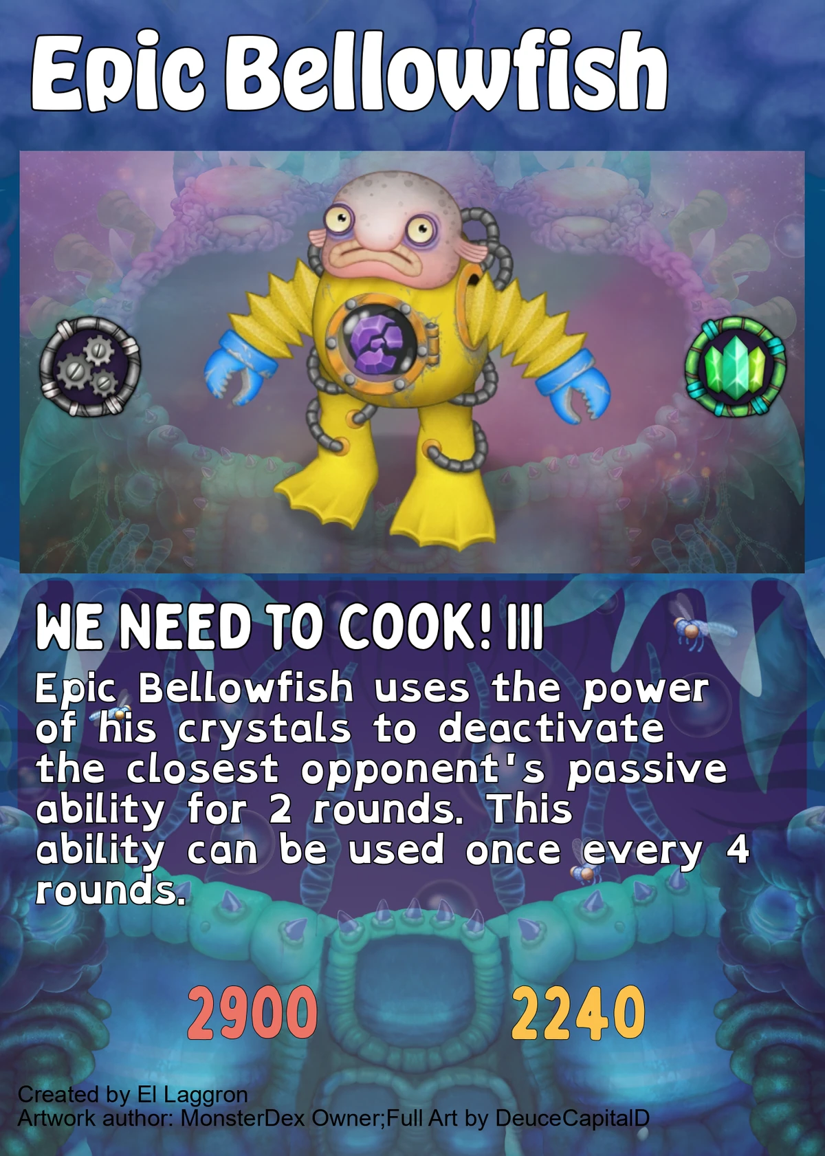 Epic Bellowfish | Monsterdex Wiki | Fandom