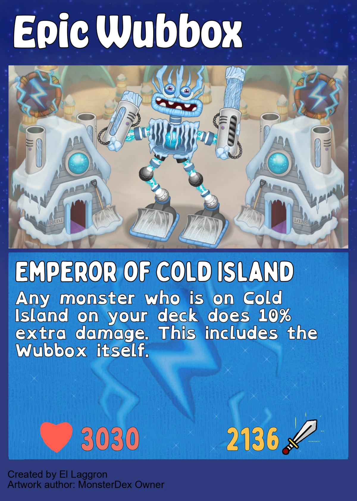 Epic Wubbox (Cold) | Monsterdex Wiki | Fandom