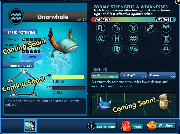 Gnarwhale | Monster Galaxy Wiki | Fandom