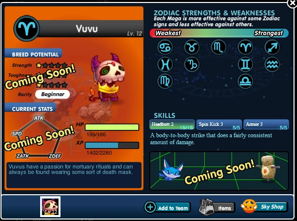 Vuvu | Monster Galaxy Wiki | Fandom