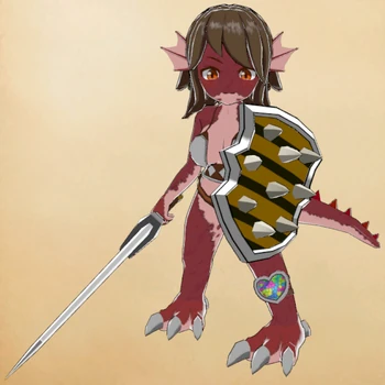 Red Lizard | Monster Girls and the Mysterious Adventure Wiki | Fandom