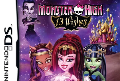 coloring pages monster high 13 wishes game