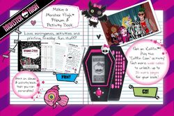 Monster High Printable Activity Book