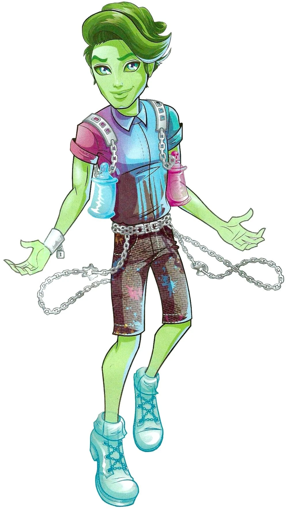 Porter "Paintergeist" Geiss | Wiki Monster High | Fandom