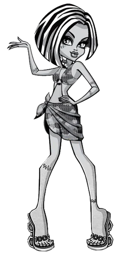 monster high coloring pages ghouls rule